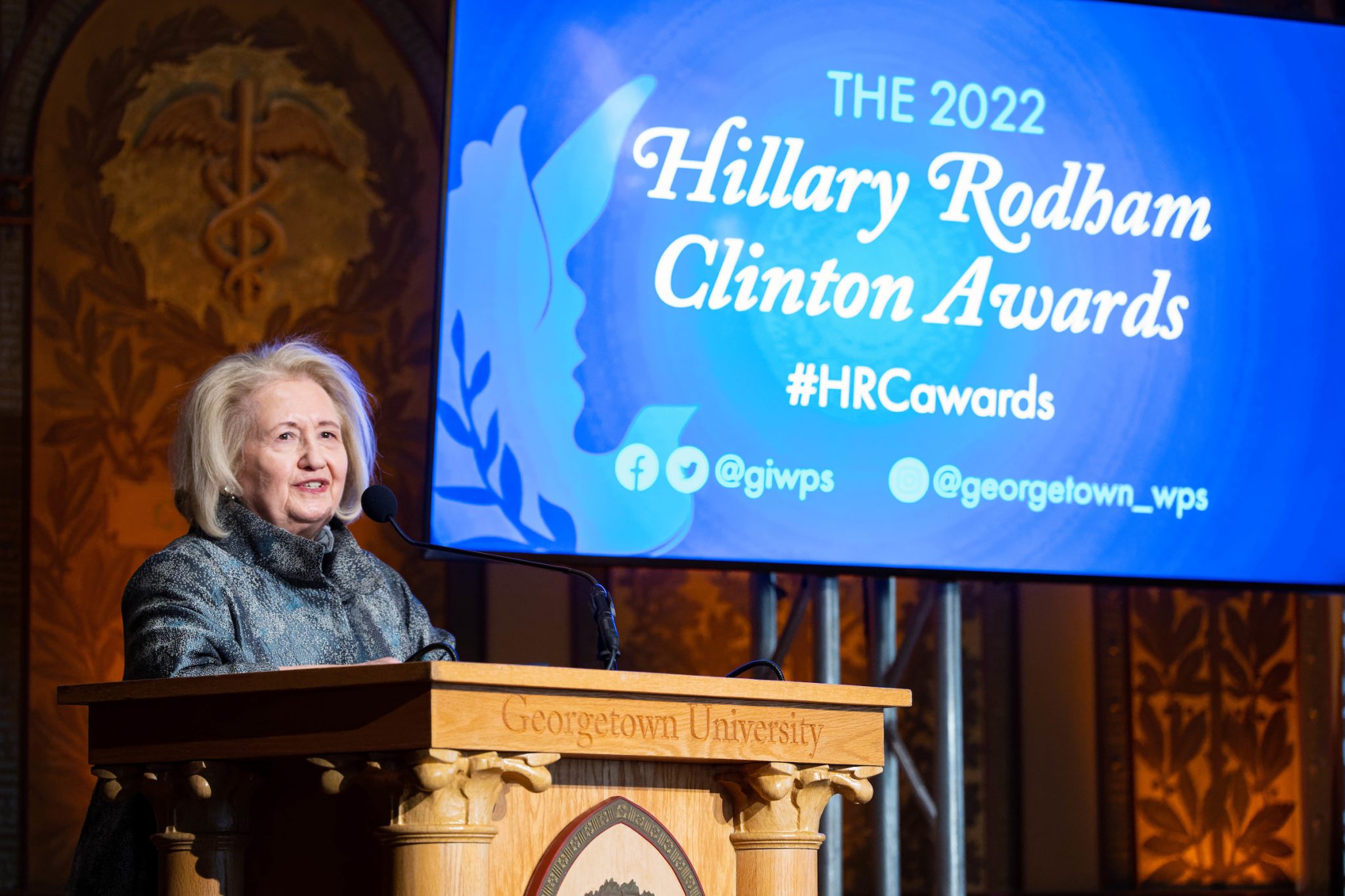Hillary Clinton, Georgetown Honor HRH The Countess of Wessex, Ukraine’s ...