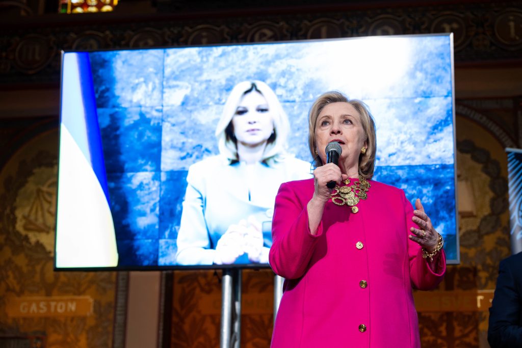 Hillary Clinton, Georgetown Honor HRH The Countess of Wessex, Ukraine’s ...