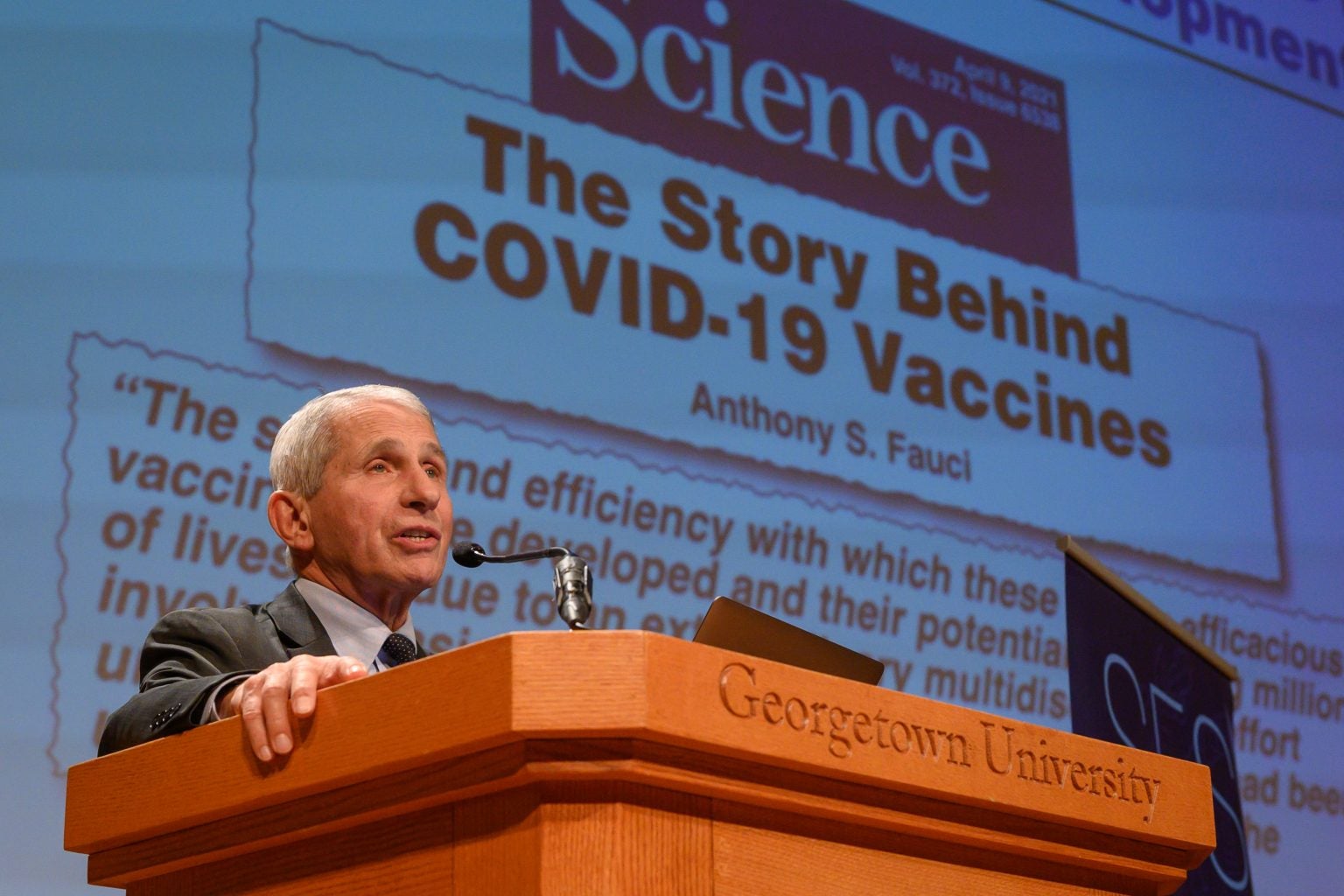 Dr. Anthony Fauci To Join Georgetown Faculty as Distinguished ...