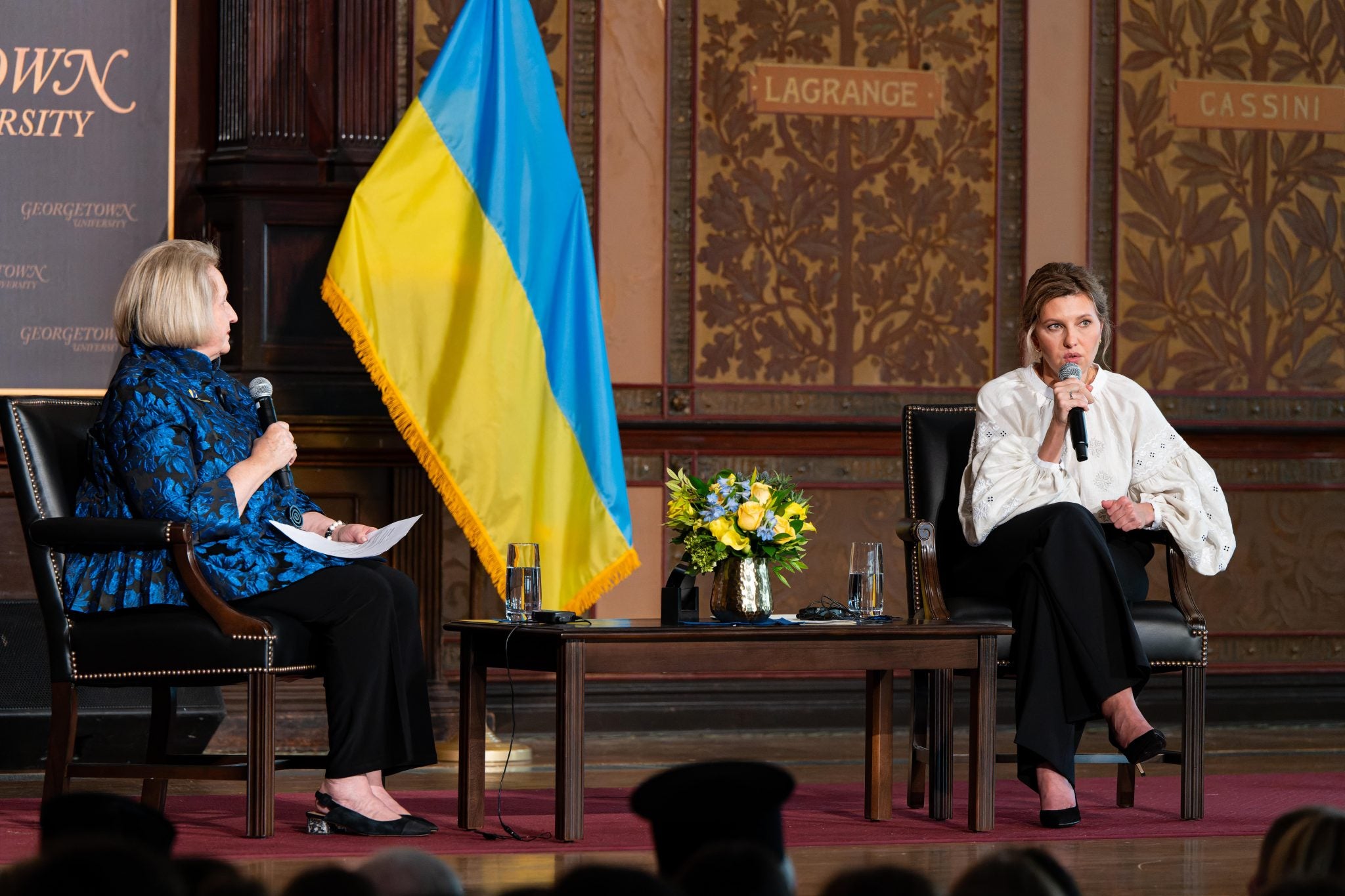 Ukraine’s First Lady Calls for Continued Global Attention on Ukraine ...