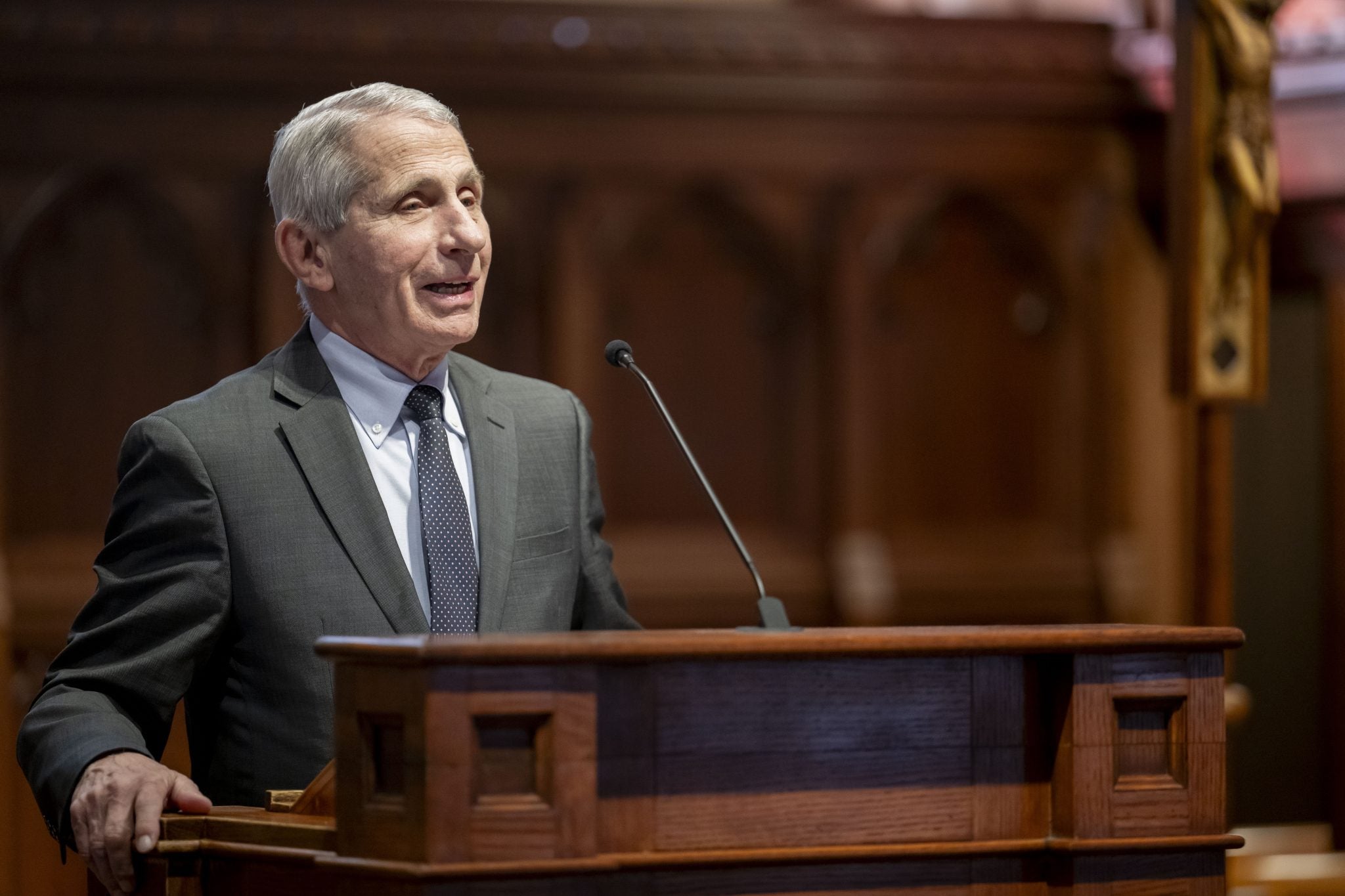 Fauci Reflects on How Jesuit Values Have Shaped His Career - Georgetown ...