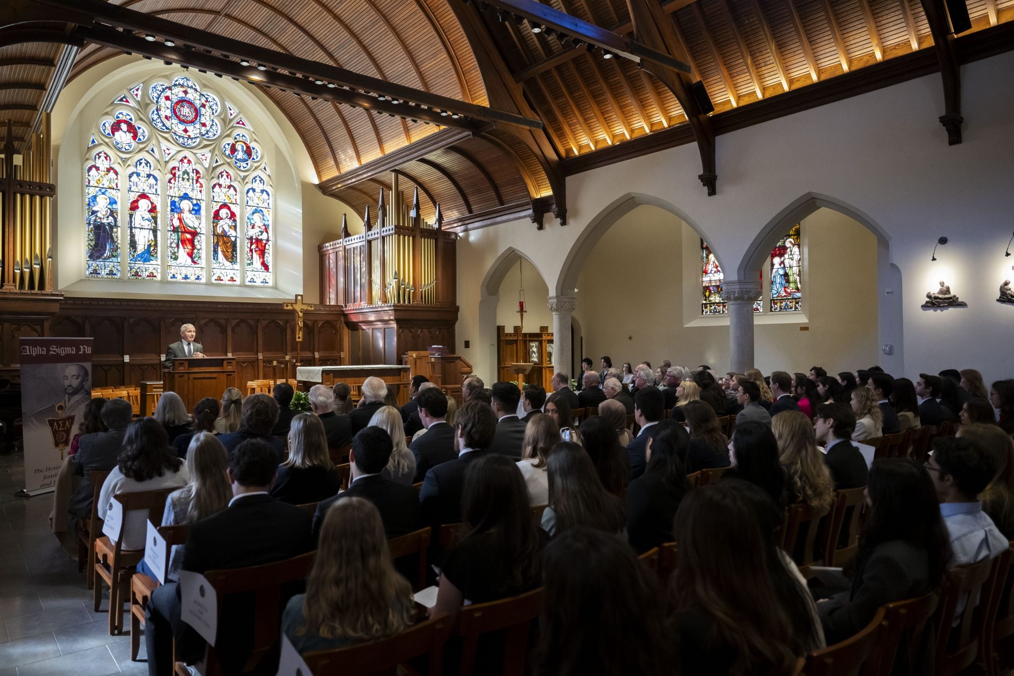 Fauci Reflects on How Jesuit Values Have Shaped His Career - Georgetown ...