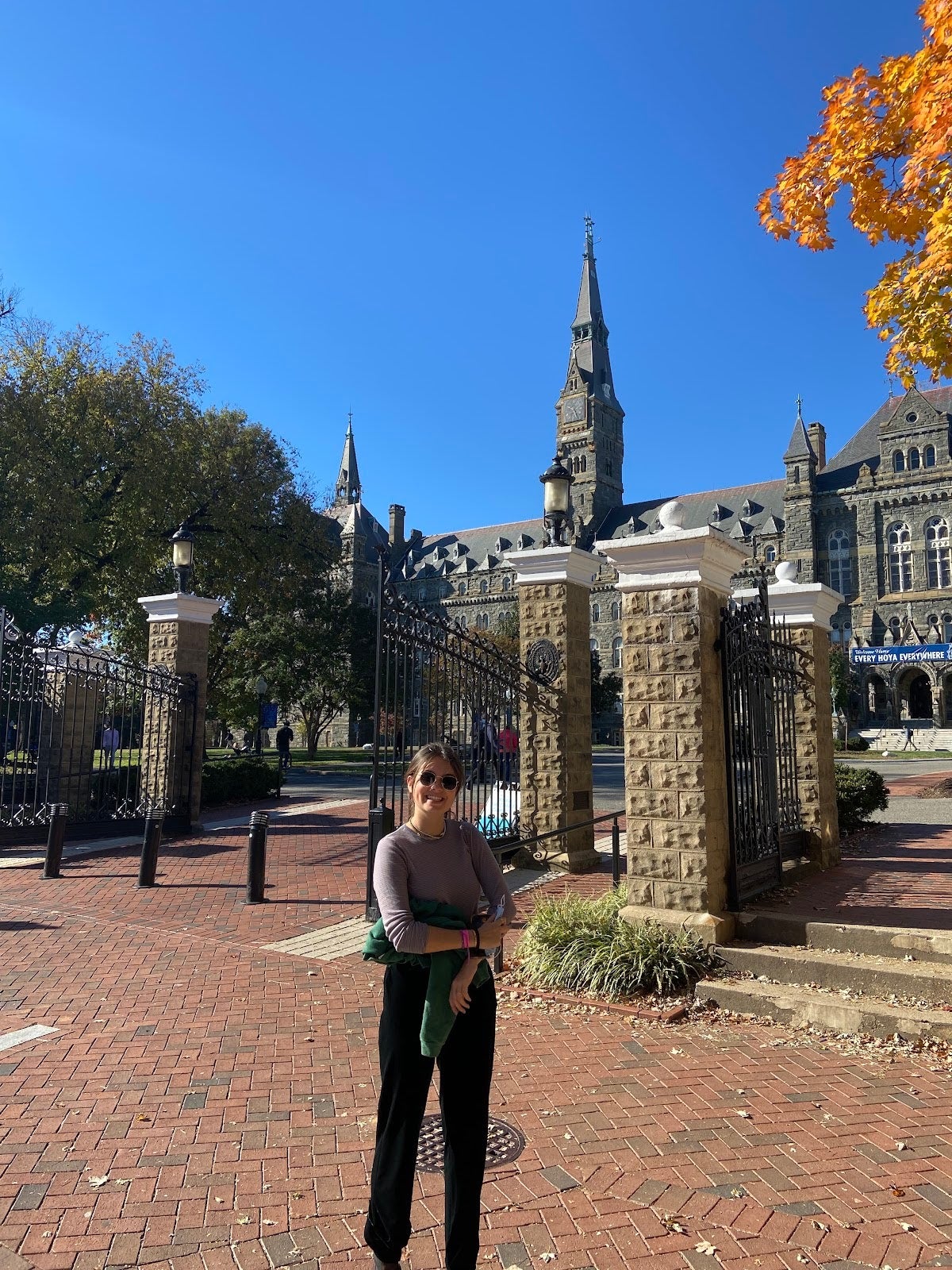 Student Chases Challenges Backstage and in Happiness Lab