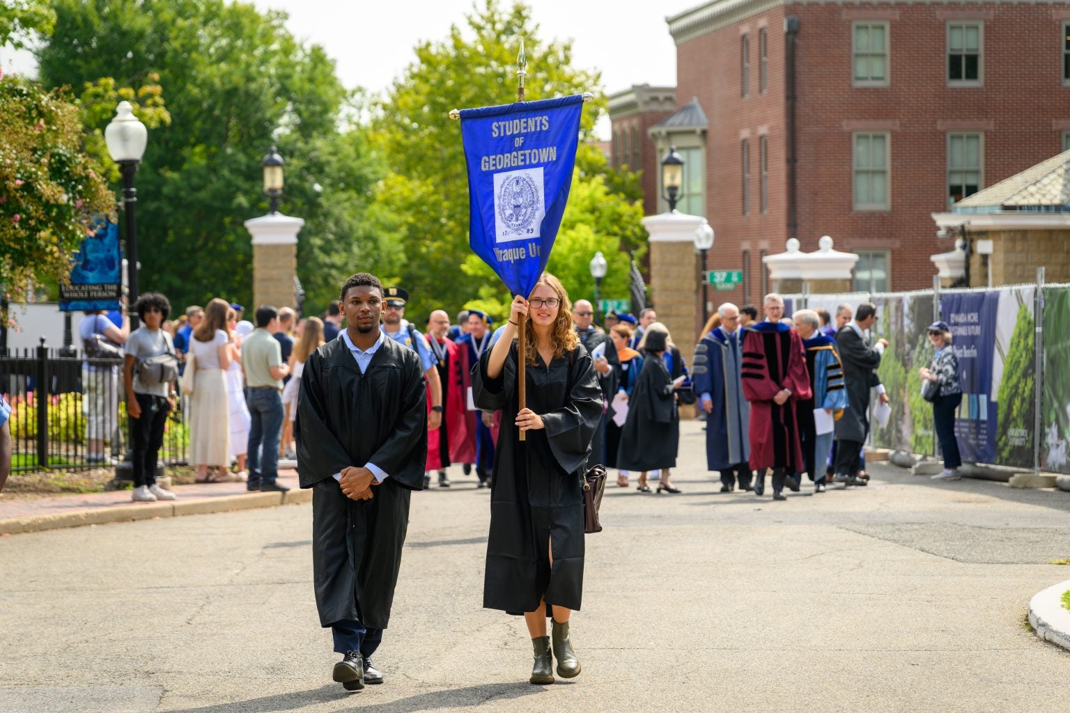 New Students Become Hoyas for the First Time