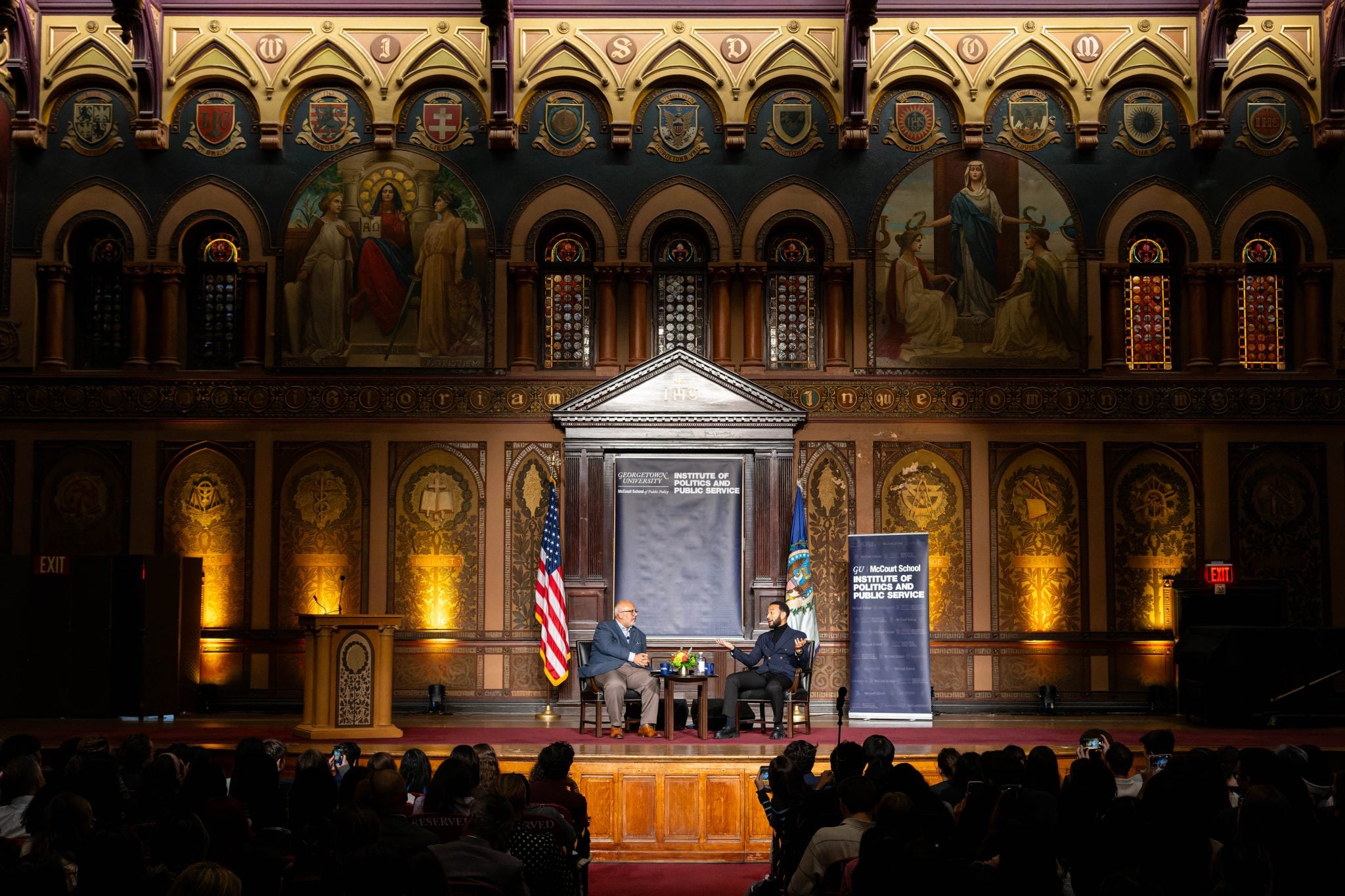 John Legend Discusses Using His Voice to Make Change in GU Politics ...