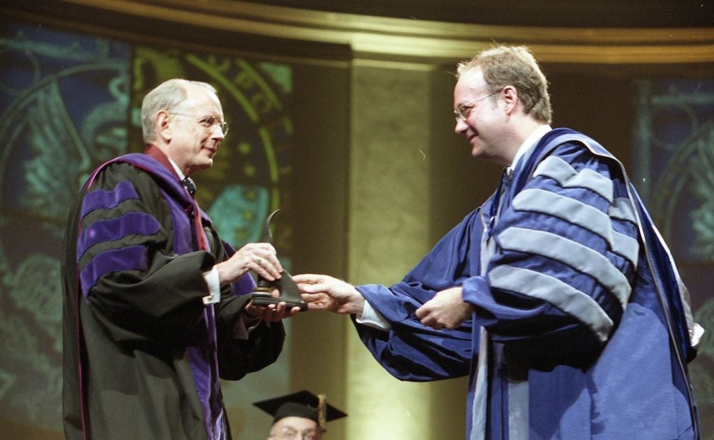 Recognizing President John J. DeGioia - Georgetown University