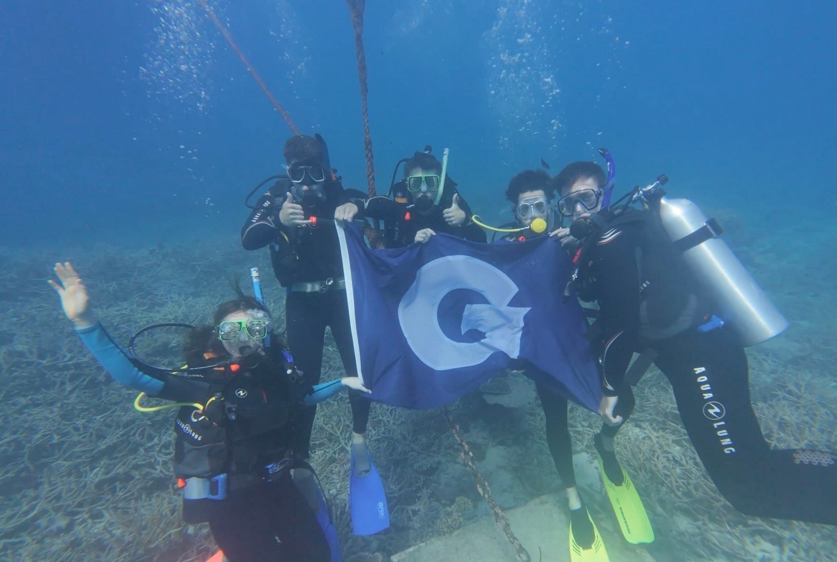 Georgetown in the Great Barrier Reef: Being a Proud Hoya 9,750 Miles ...