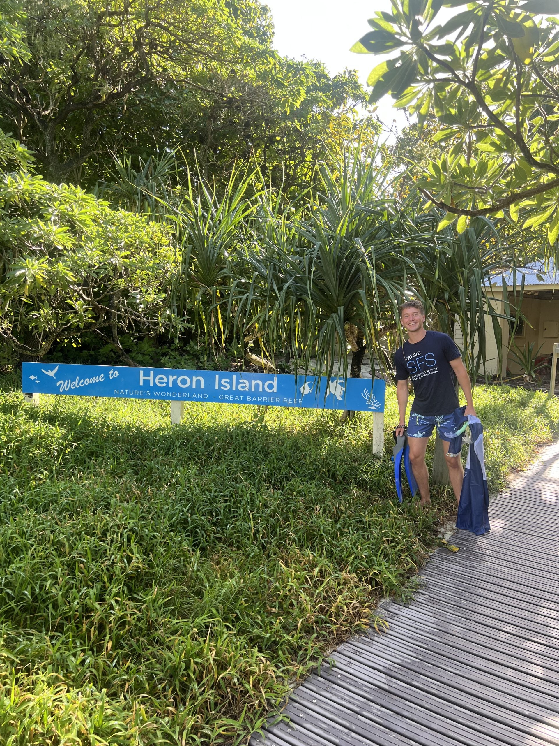 Georgetown in the Great Barrier Reef: Being a Proud Hoya 9,750 Miles ...